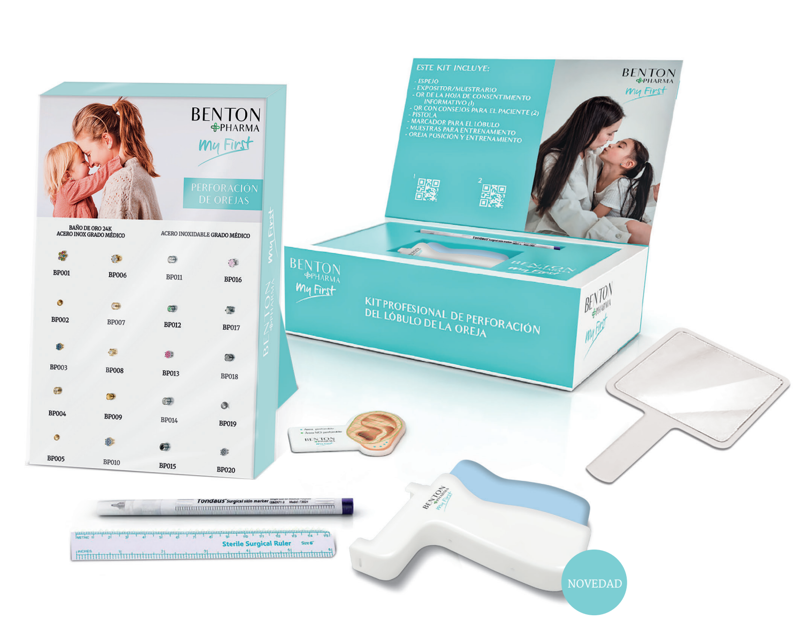 MY FIRST – PENDIENTES HIPOALERGÉNICOS